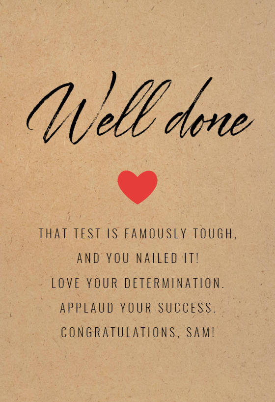 High Marks - Congratulations Card (Free) | Greetings Island