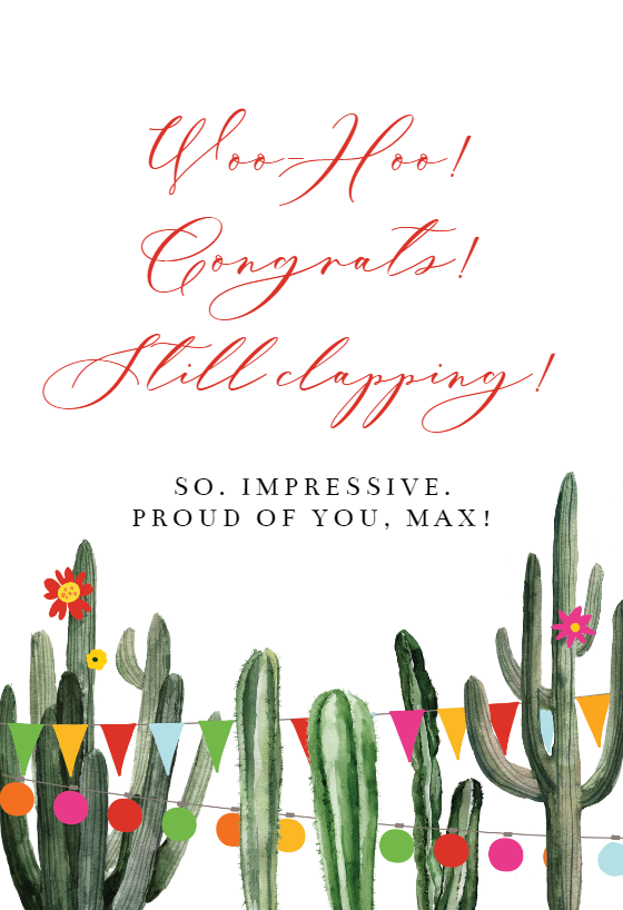 Pastels Palette - Congratulations Card | Greetings Island