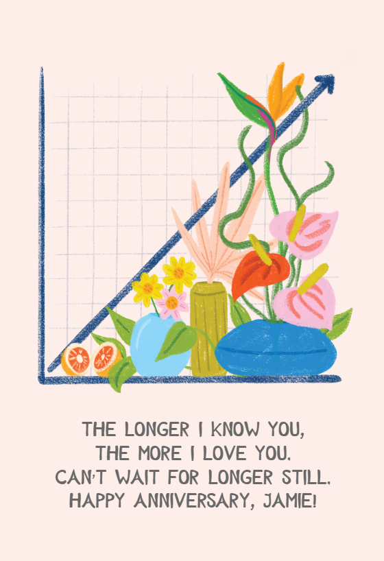 Full Bloom - Happy Anniversary Card (Free) | Greetings Island