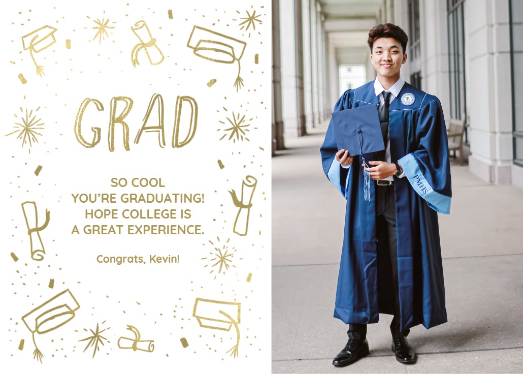 Study in Black and White - Graduation Card | Greetings Island