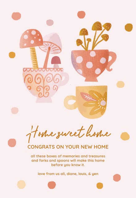 Planted - New Home Card (Free) | Greetings Island