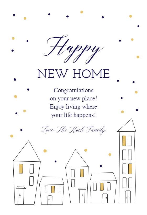 Welcoming Committee - New Home Card (Free) | Greetings Island