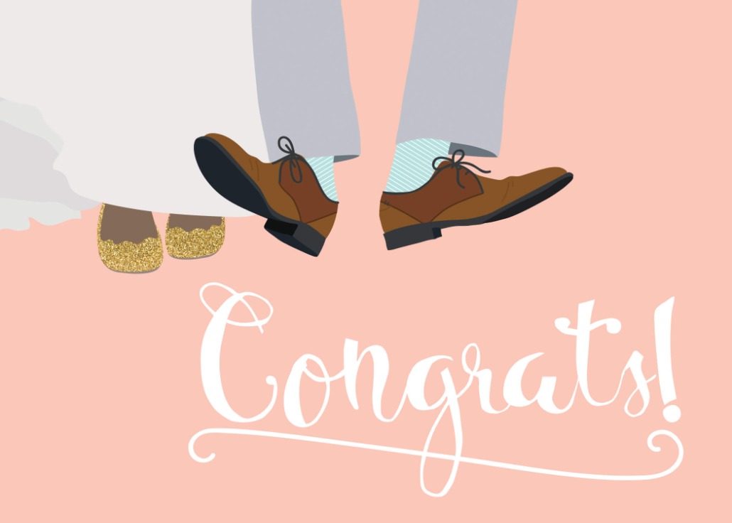 Happy Dance - Wedding Congratulations Card (Free) | Greetings Island