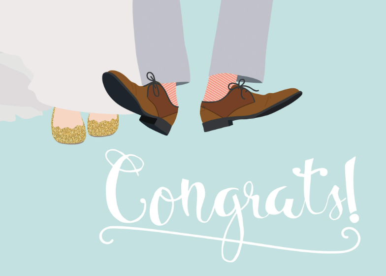 Happiness Together - Free Wedding Congratulations Card | Greetings Island