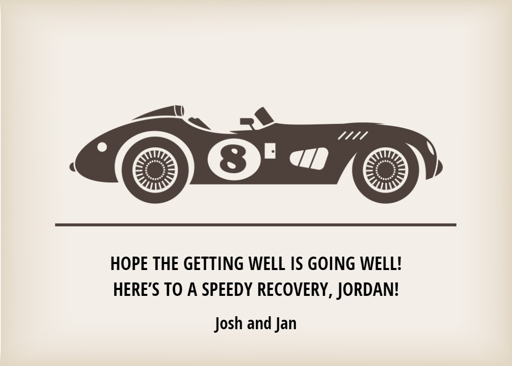 Fast Recovery - Get Well Soon Card (Free) | Greetings Island