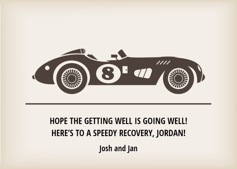 Fast Recovery - Get Well Soon Card (Free) | Greetings Island