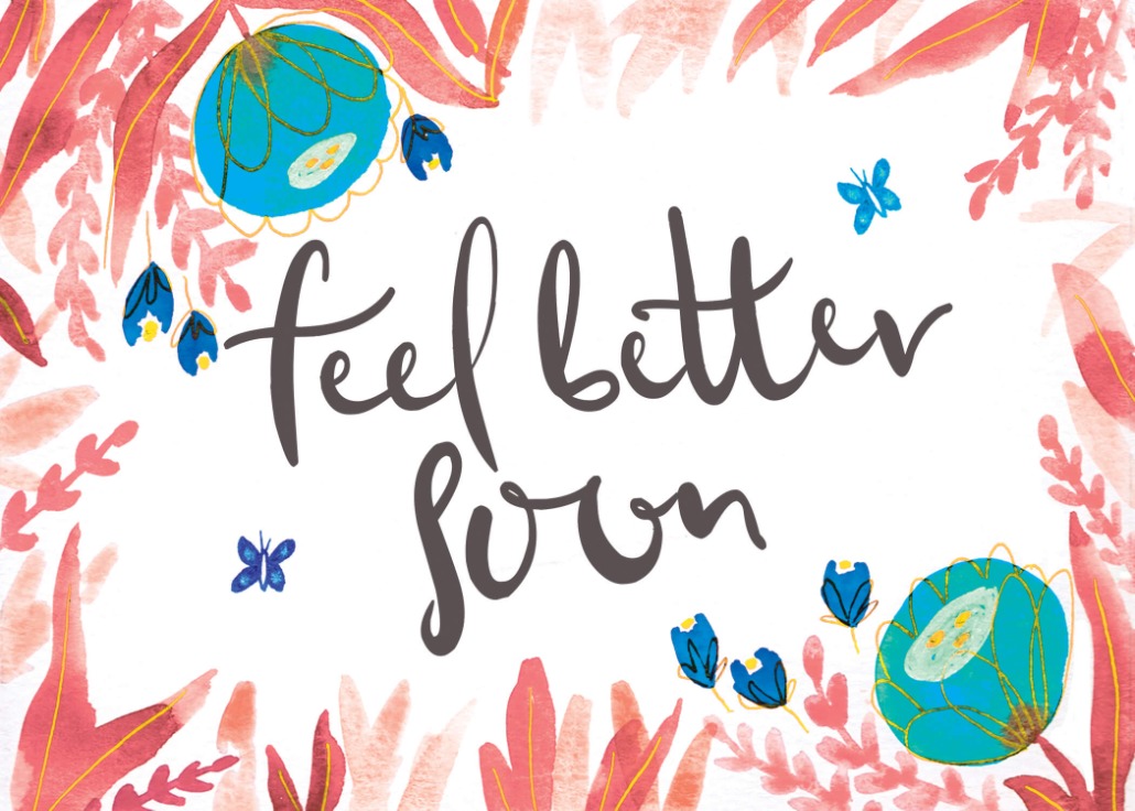 Floral - Get Well Soon Card (Free) | Greetings Island