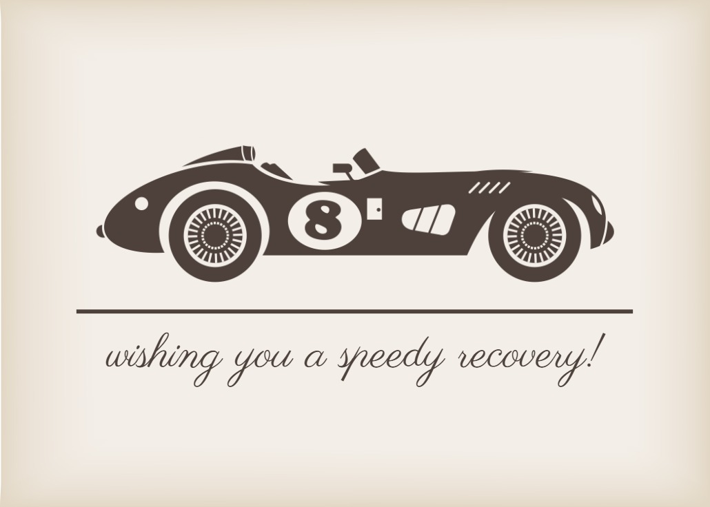 Road to Recovery - Get Well Soon Card (Free) | Greetings Island