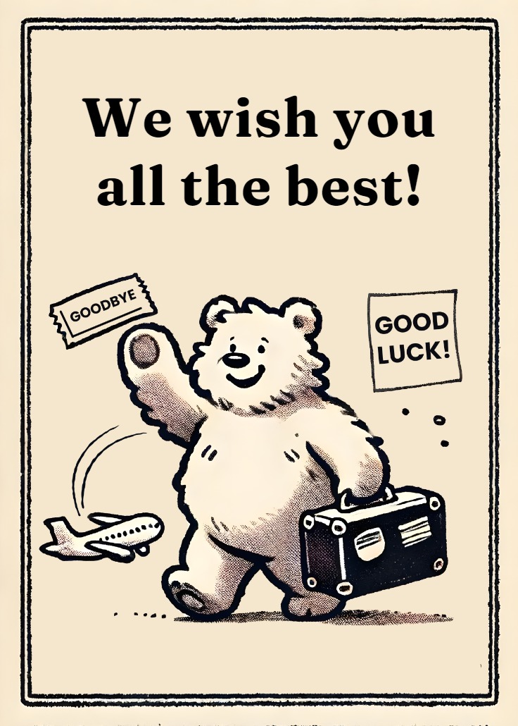 Farewell From Work - Farewell Card | Greetings Island