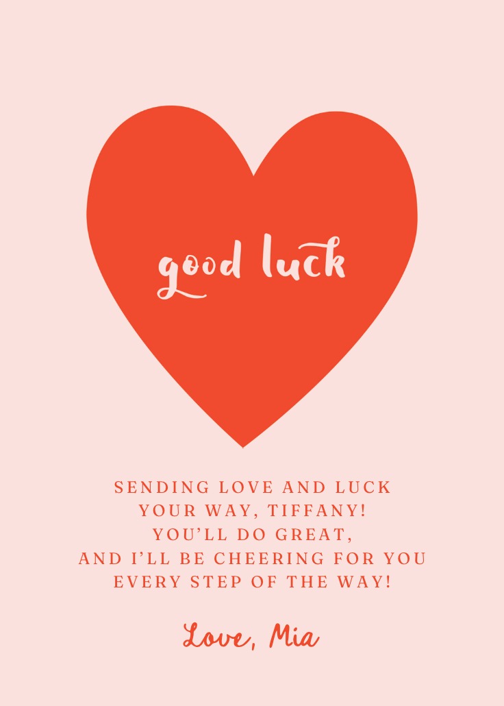 Lovely Luck - Good Luck Card (Free) | Greetings Island