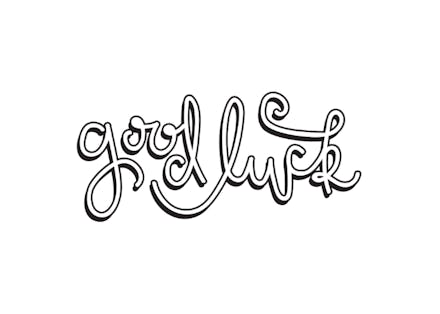 Lucky Graffiti - Good Luck Card (Free) | Greetings Island