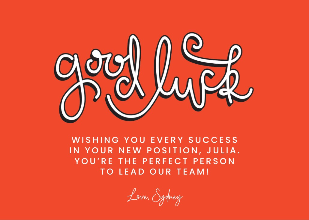 Swirled - Good Luck Card (Free) | Greetings Island