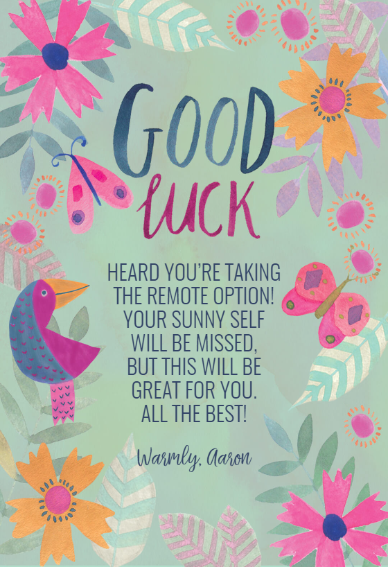 You Can - Good Luck Card (Free) | Greetings Island