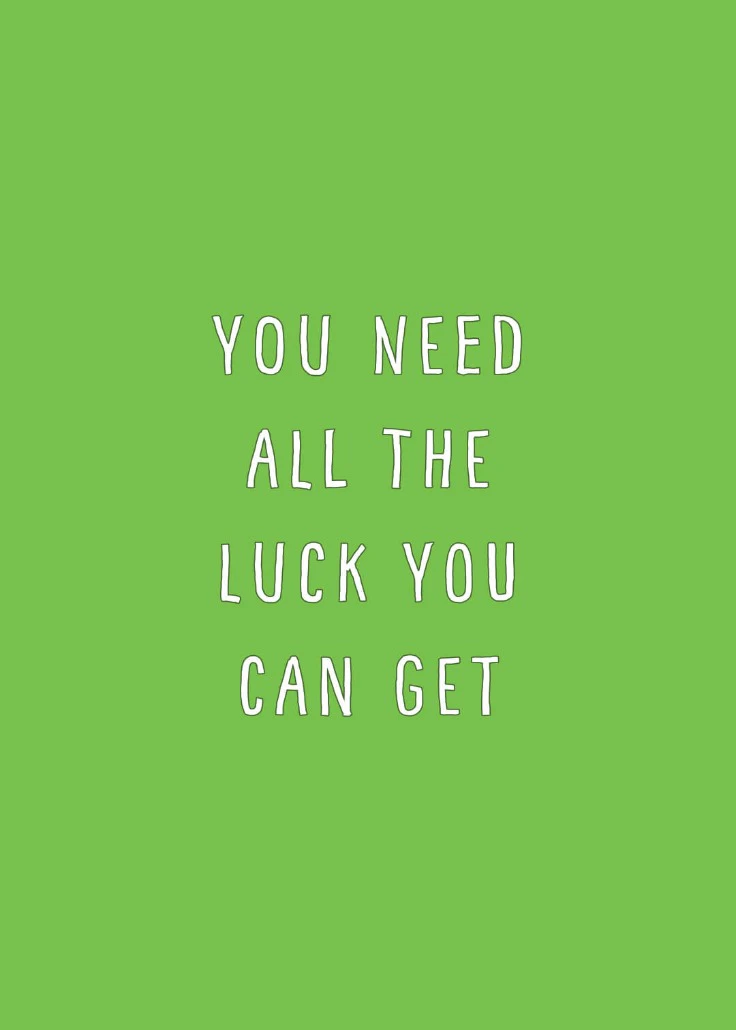 You Will Need It - Good Luck Card (Free) | Greetings Island