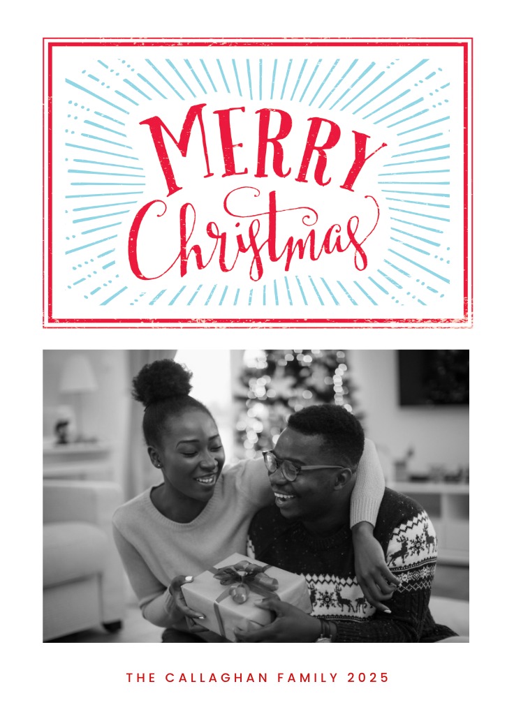 Calligram - Christmas Card (Free) | Greetings Island