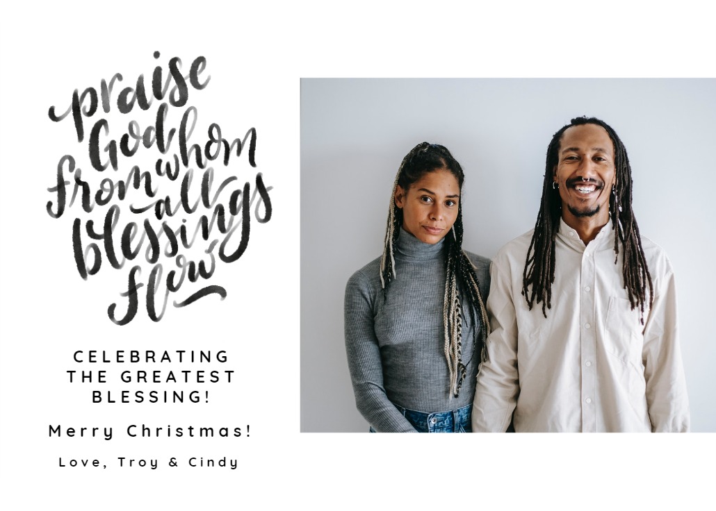 Christmas Blessings - Christmas Card (Free) | Greetings Island