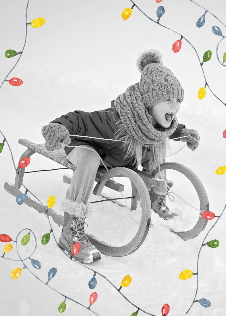 Christmas lights - Christmas Card (Free) | Greetings Island