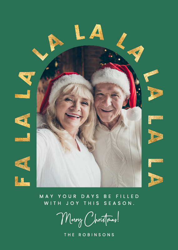Fa La La Frame - Christmas Card (Free) | Greetings Island
