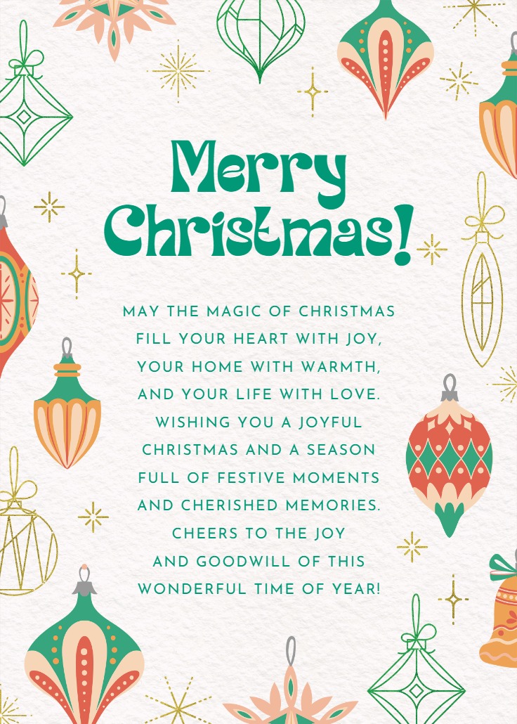 Cute Nordic Christmas - Christmas Card | Greetings Island