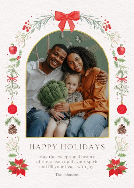 Simply Seasonal - Christmas Card | Greetings Island