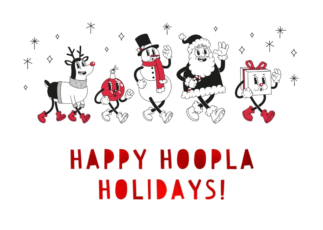 Holiday Hoopla - Christmas Card | Greetings Island
