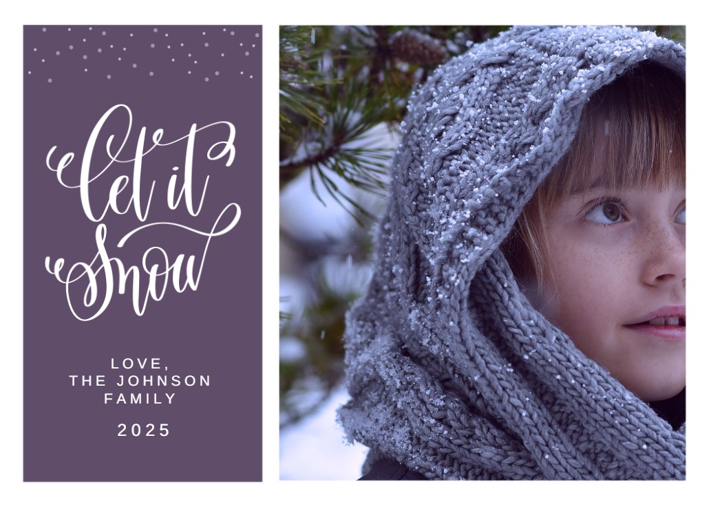 Let it Snow - Christmas Card (Free) | Greetings Island