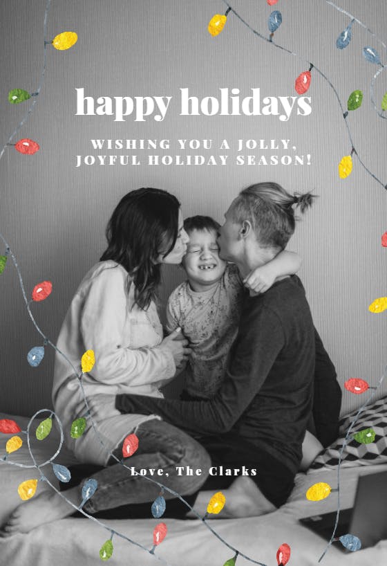 Lights! Action! - Christmas Card (Free) | Greetings Island