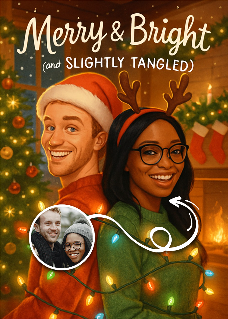 Merry & Bright - Christmas Card (Free) | Greetings Island