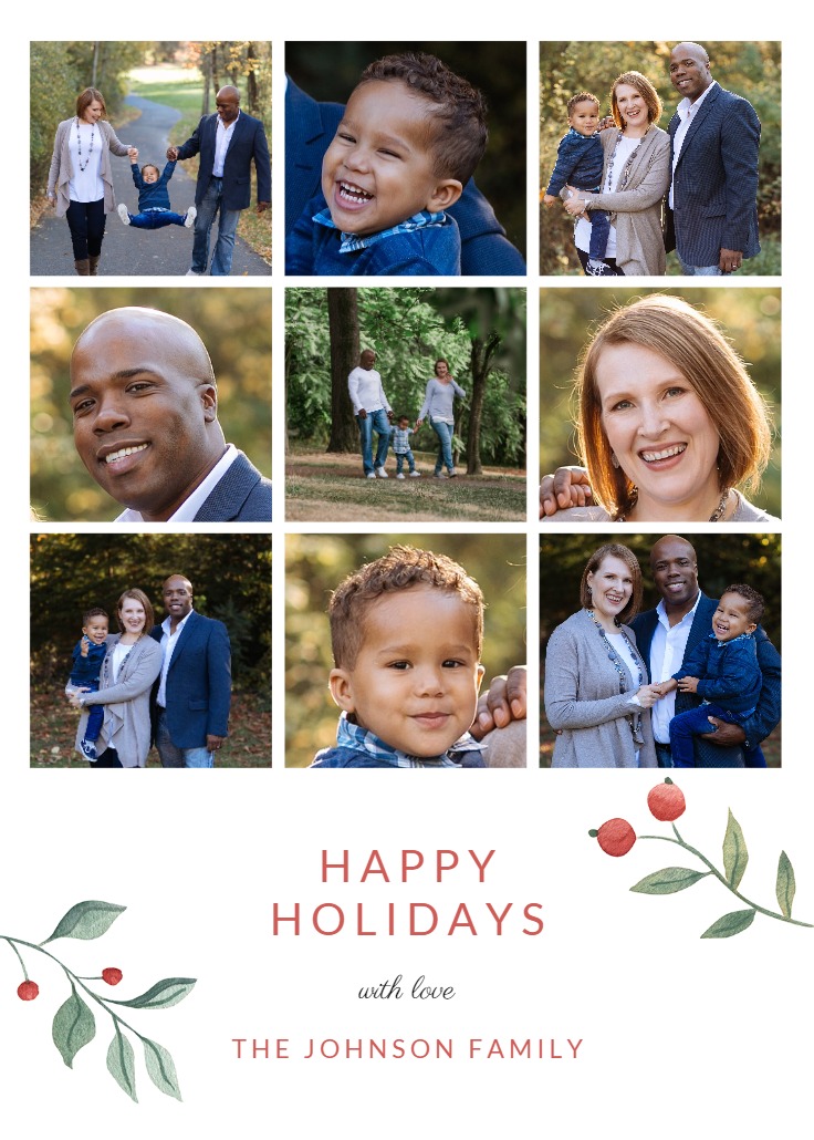 Multi Photo - Christmas Card (Free) | Greetings Island