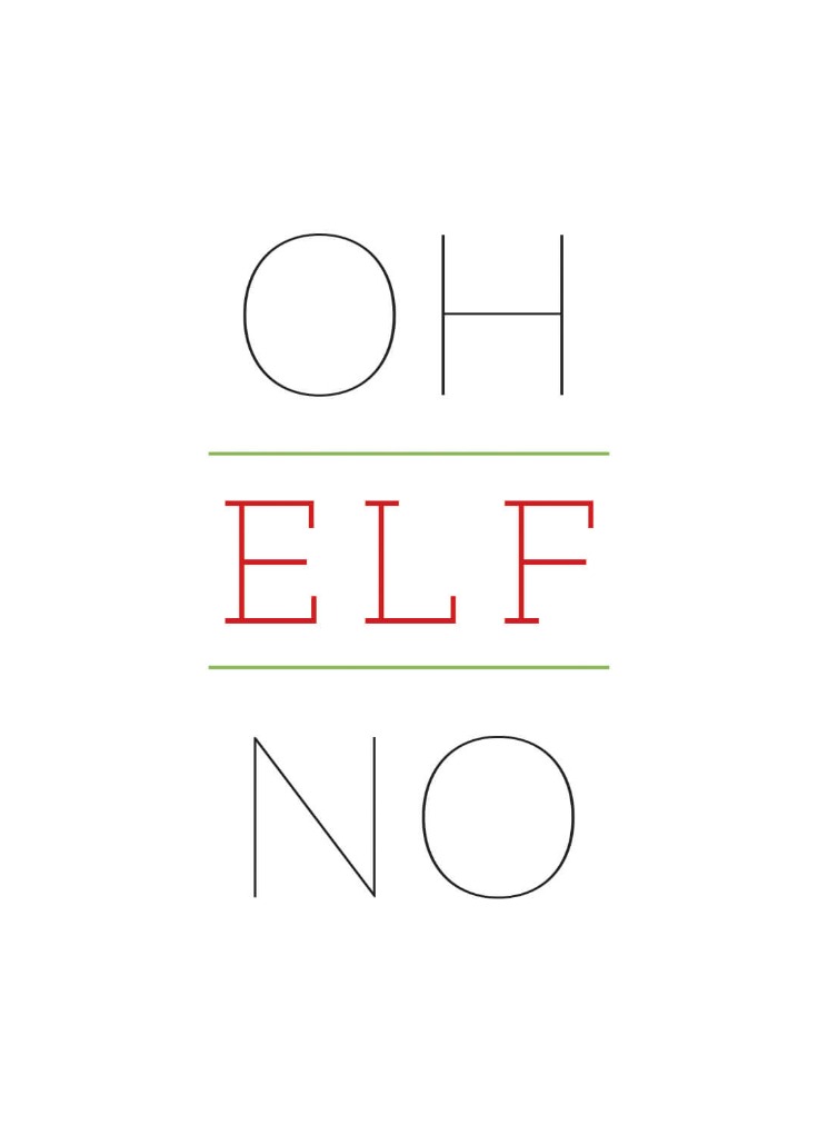 Oh Elf No - Christmas Card (Free) | Greetings Island