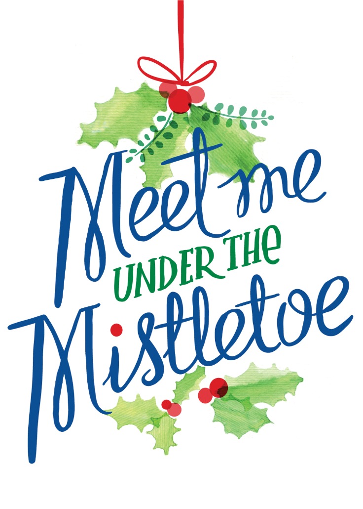 Our Mistletoe Moment - Christmas Card (Free) | Greetings Island