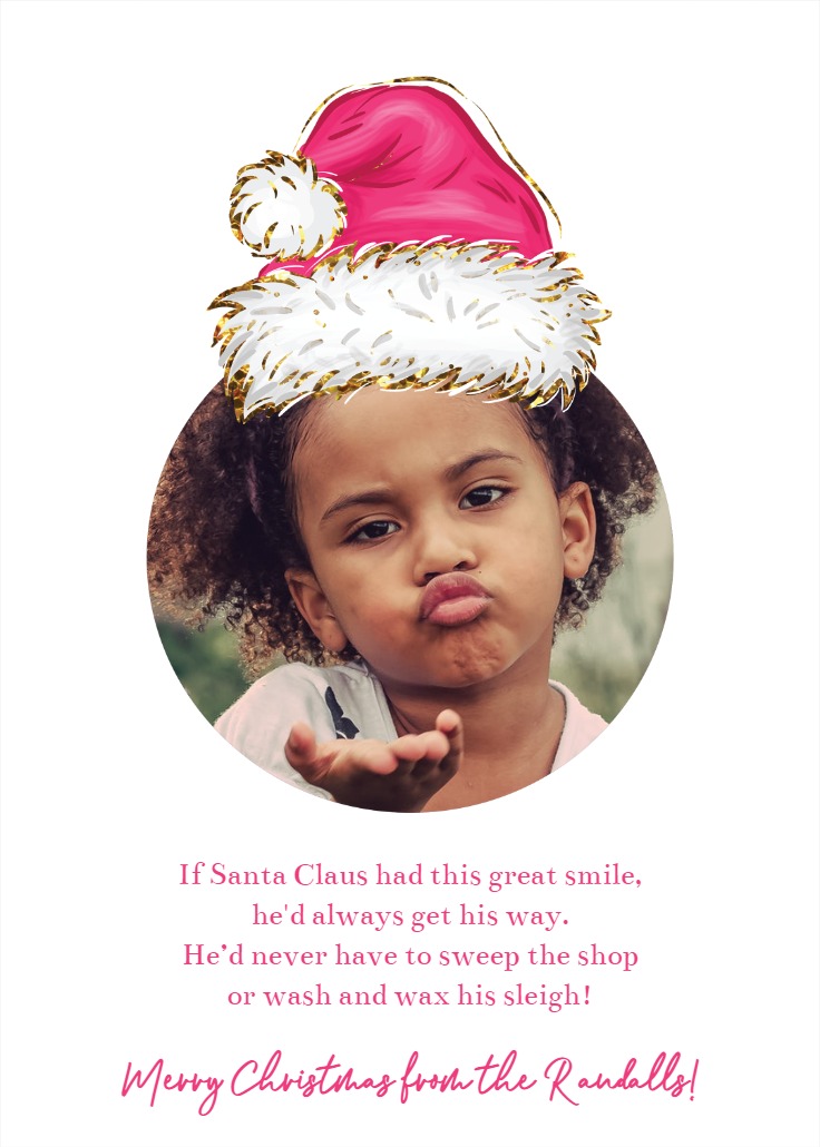 Santa Smile - Christmas Card (Free) | Greetings Island