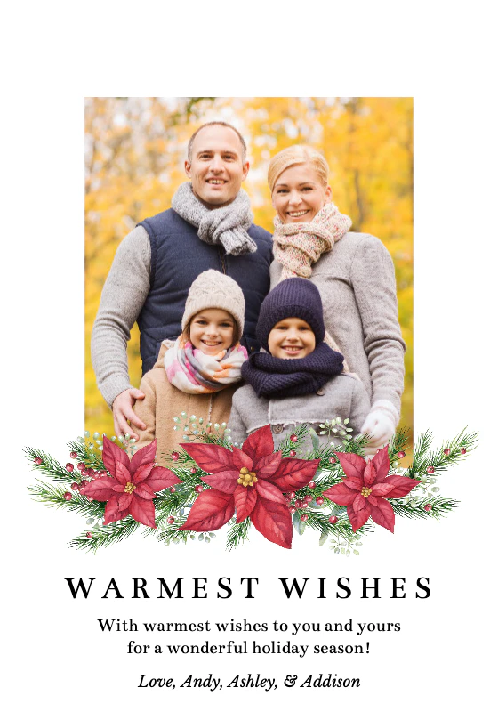 Simply Seasonal - Christmas Card | Greetings Island