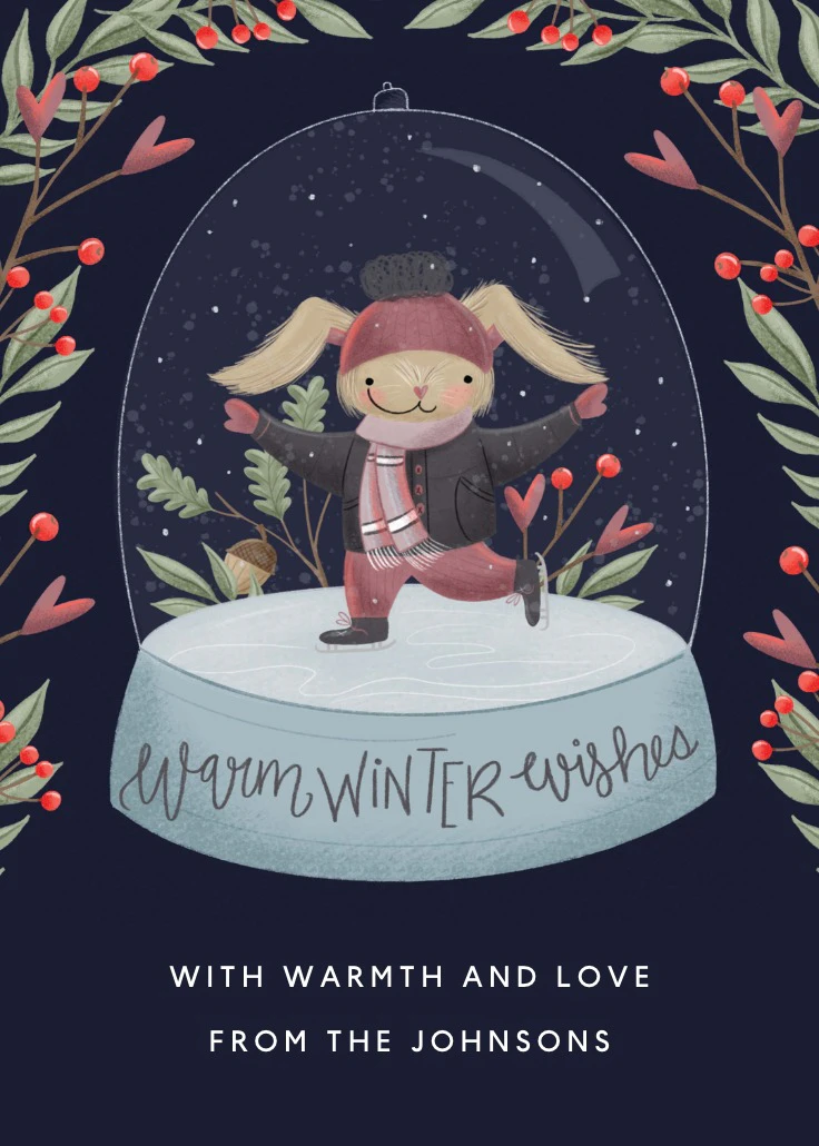 Warm winter wishes - Christmas Card (Free) | Greetings Island