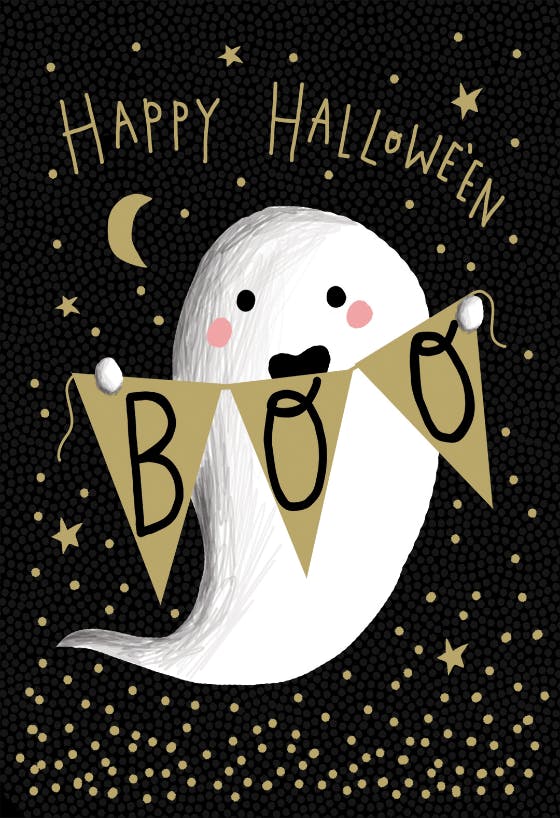 Boo Who - Holidays Card | Greetings Island