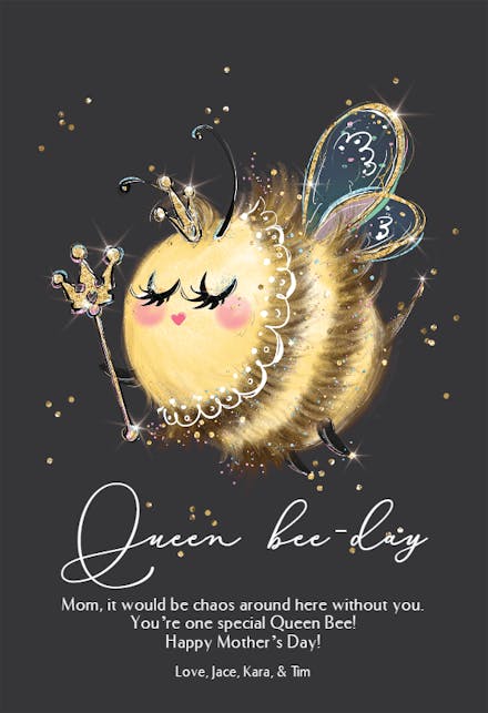 All The Buzz - Mother's Day Card | Greetings Island