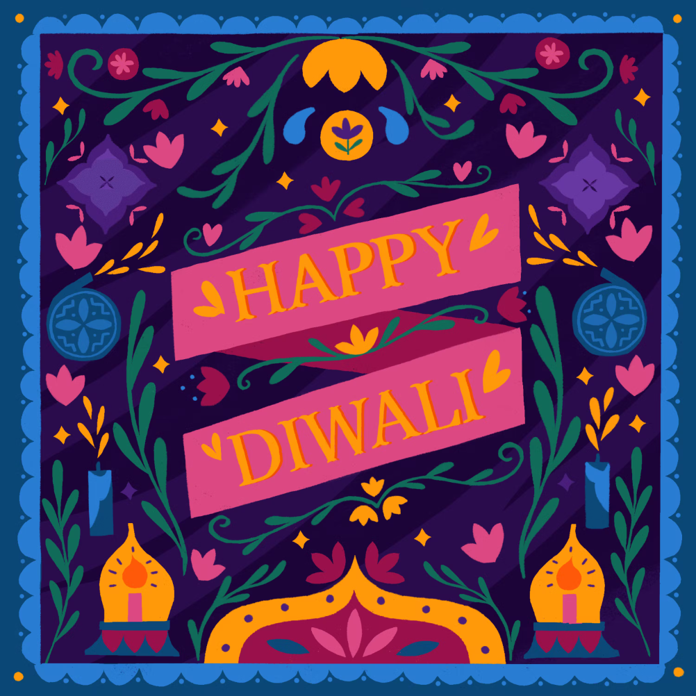 Diwali Celebration - Diwali Card (Free) | Greetings Island