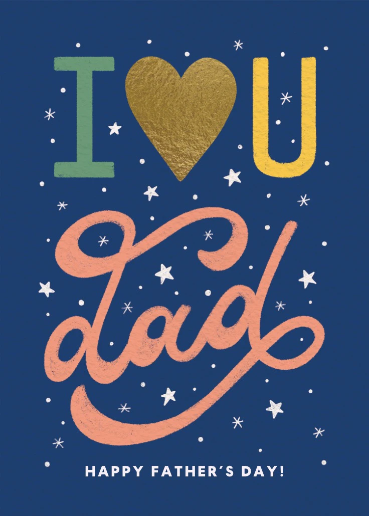 Bold Message - Father's Day Card | Greetings Island