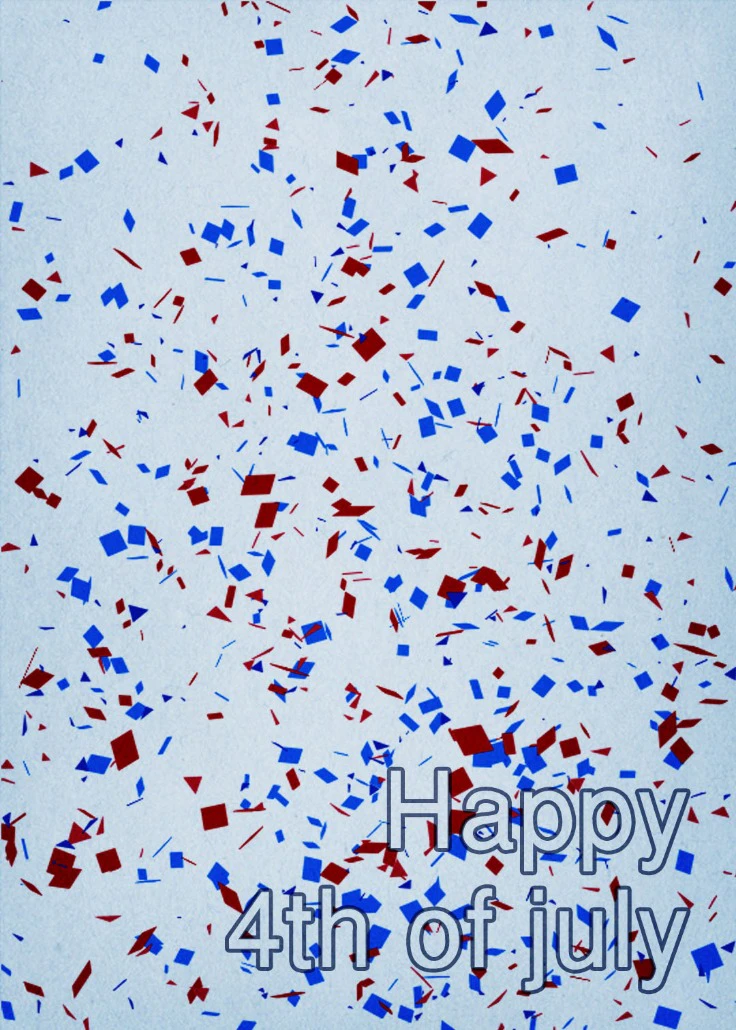 Confetti - 4th Of July Card (Free) | Greetings Island