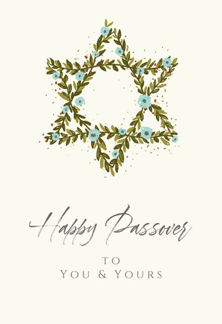 Passover Cards Free Greetings Island