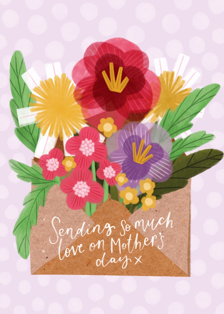 Floral Wishes - Mother's Day Card | Greetings Island
