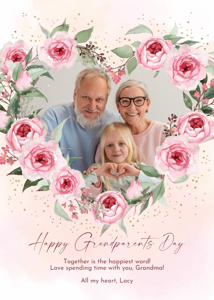 Fragrant heart - Grandparents Day Card | Greetings Island