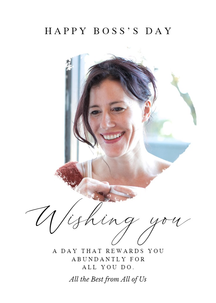 Framed & Fabulous - Boss Day Card (Free) | Greetings Island