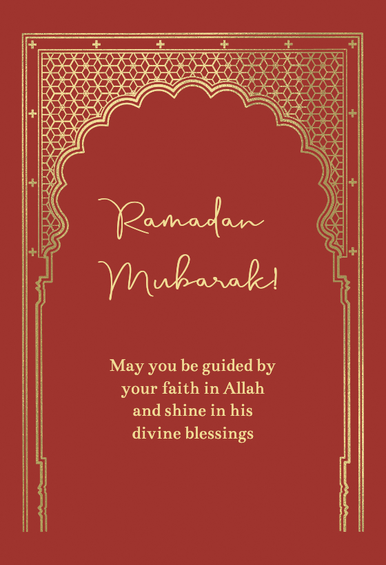 Ramadan Mubarak - Ramadan Card (Free) | Greetings Island