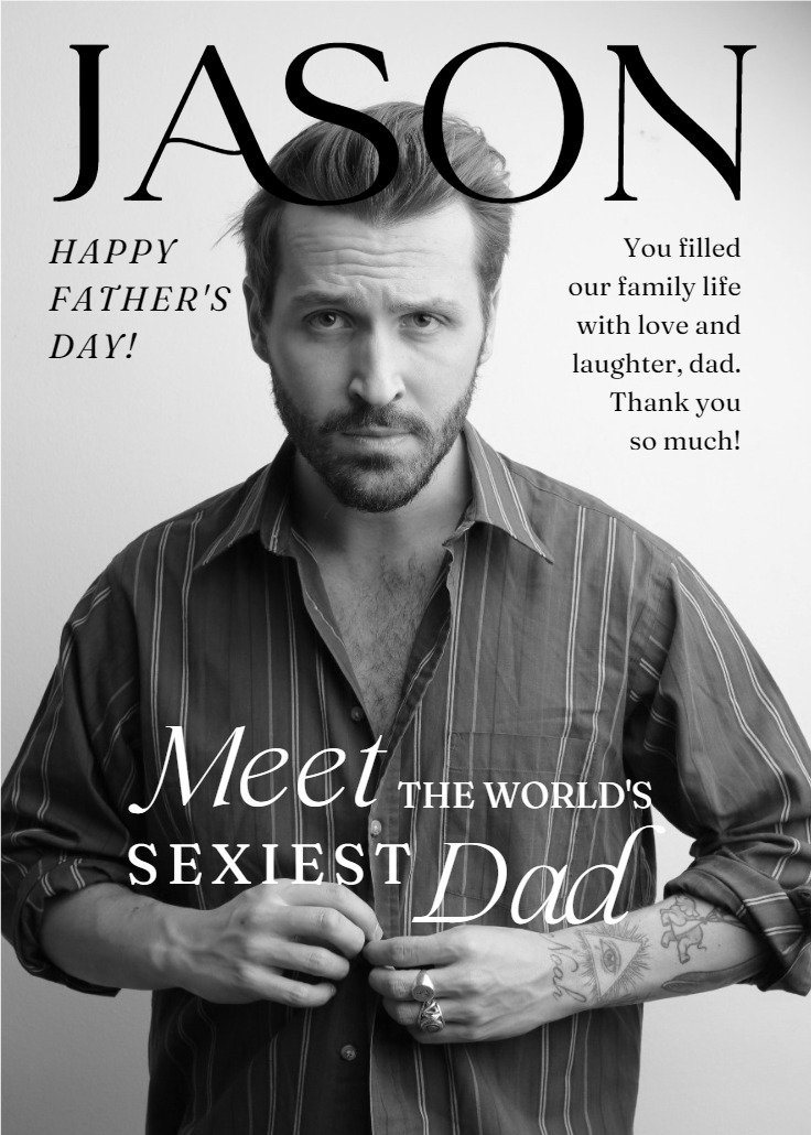 Glamour Mag - Father's Day Card (Free) | Greetings Island