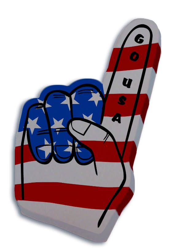 Go Usa - 4th Of July Greeting Card (Free) | Greetings Island