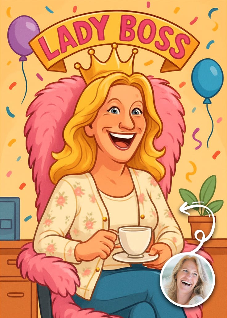 Lady Boss - Boss Day Card | Greetings Island