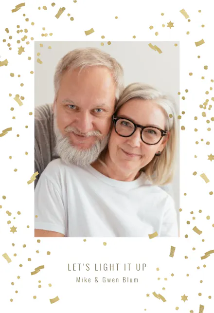 Lets Light It Up - Hanukkah Card (Free) | Greetings Island