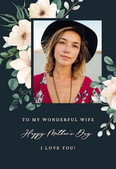 Floral Paint Art - Mother's Day Card | Greetings Island