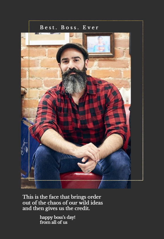 Number One - Boss Day Card | Greetings Island